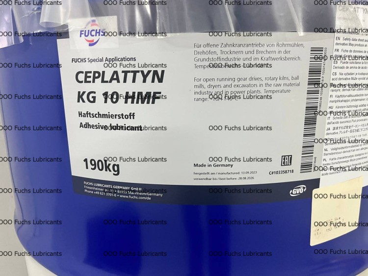 CEPLATTYN KG 10 HMF 190KG