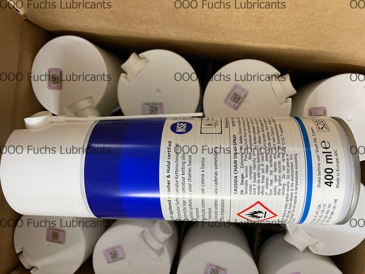 CASSIDA CHAIN OIL LT SPRAY купить в России, оригинальные смазочные ...